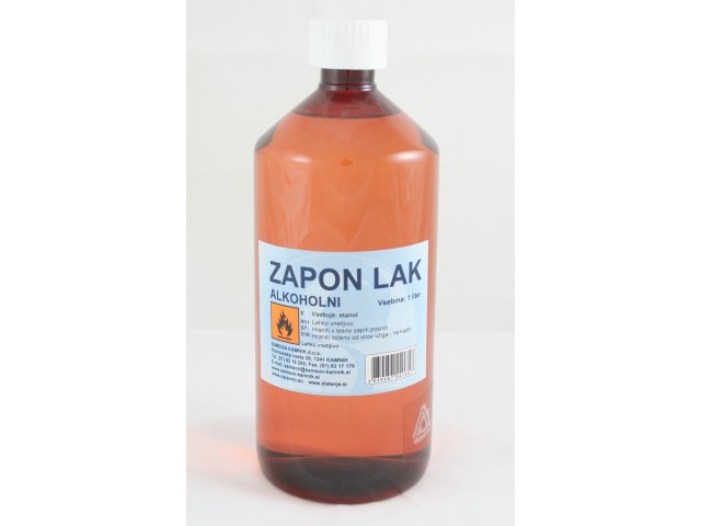 ZAPON VARNISH- alcohol based 1 l