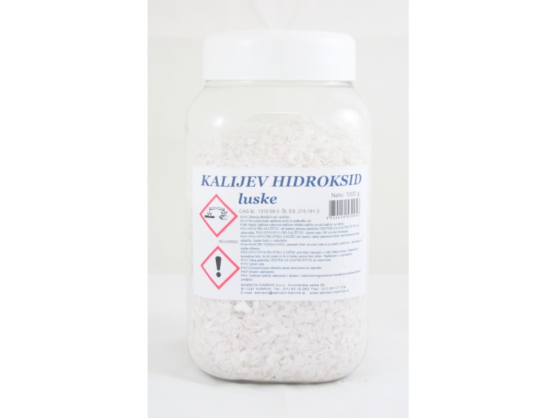 KALIJEV HIDROKSID luske 1 kg